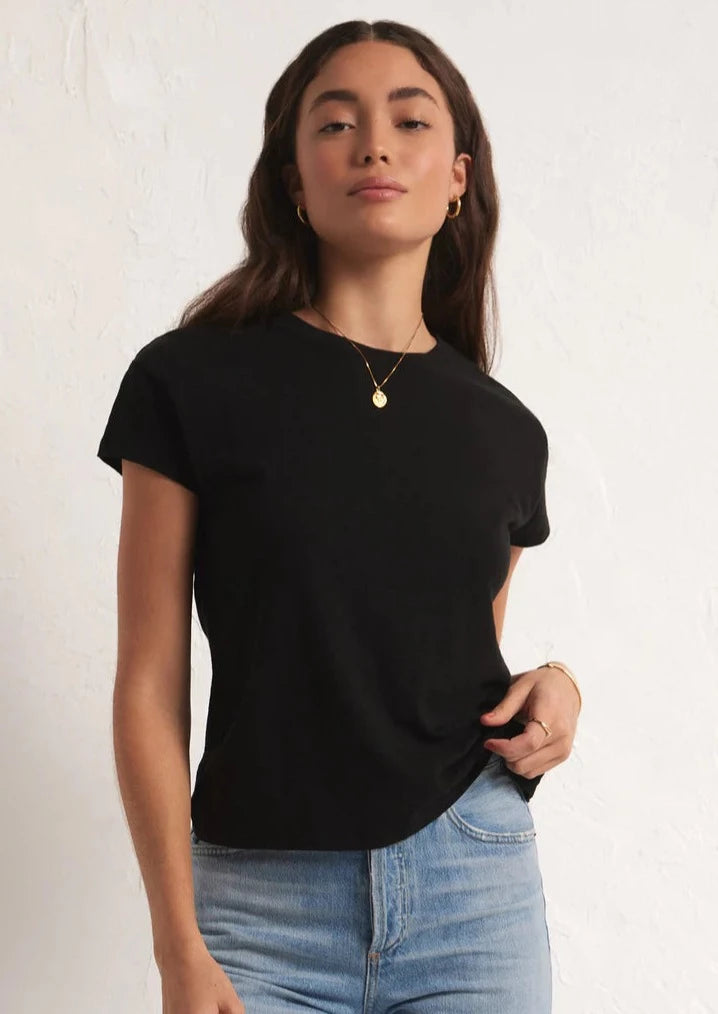 Modern Slub Tee – Bella Chic