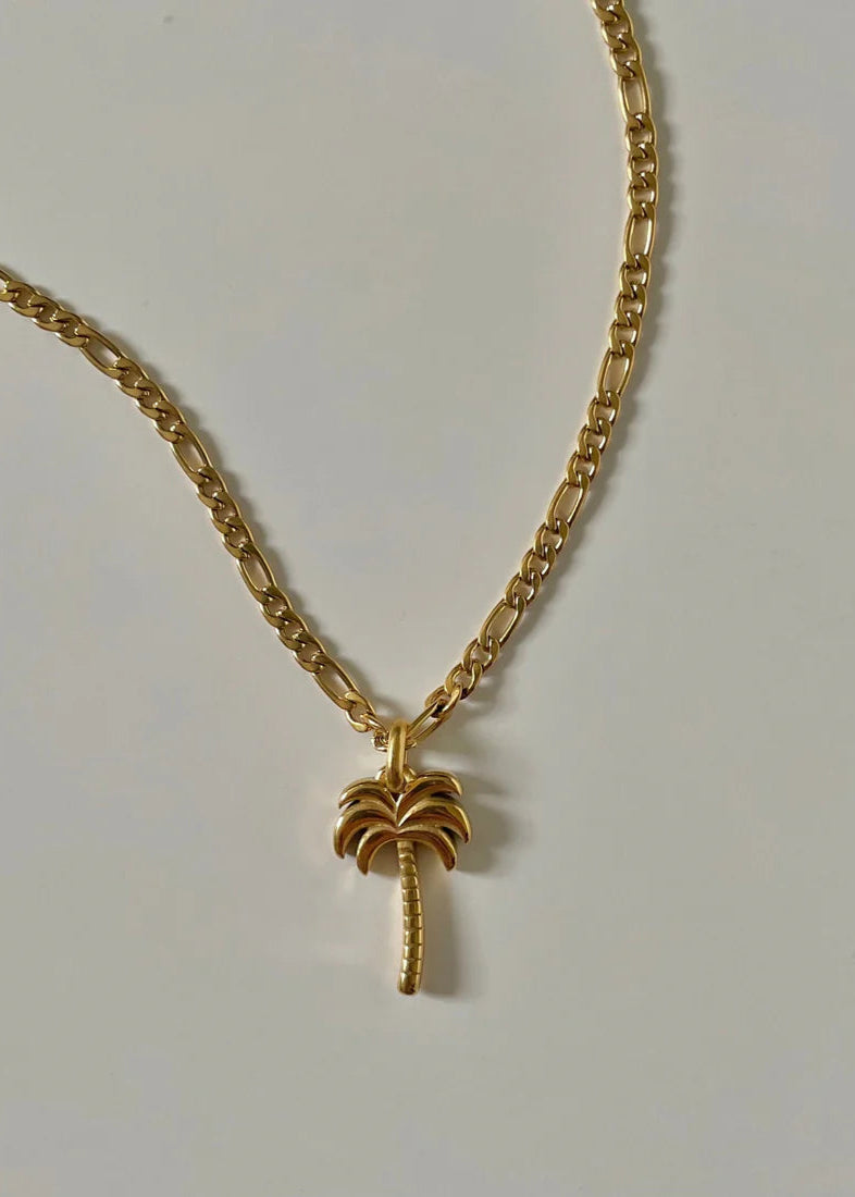 Bondi Palm Necklace | Gold – Bella Chic